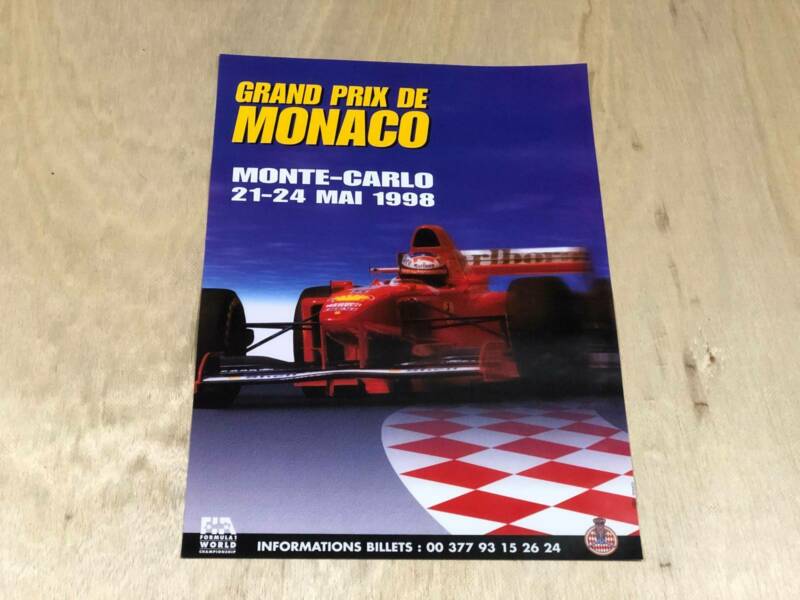 F1 RACE POSTER,FORMULA 1 GRAND PRIX MOTOR RACING MEMORABILIA,DVD ...