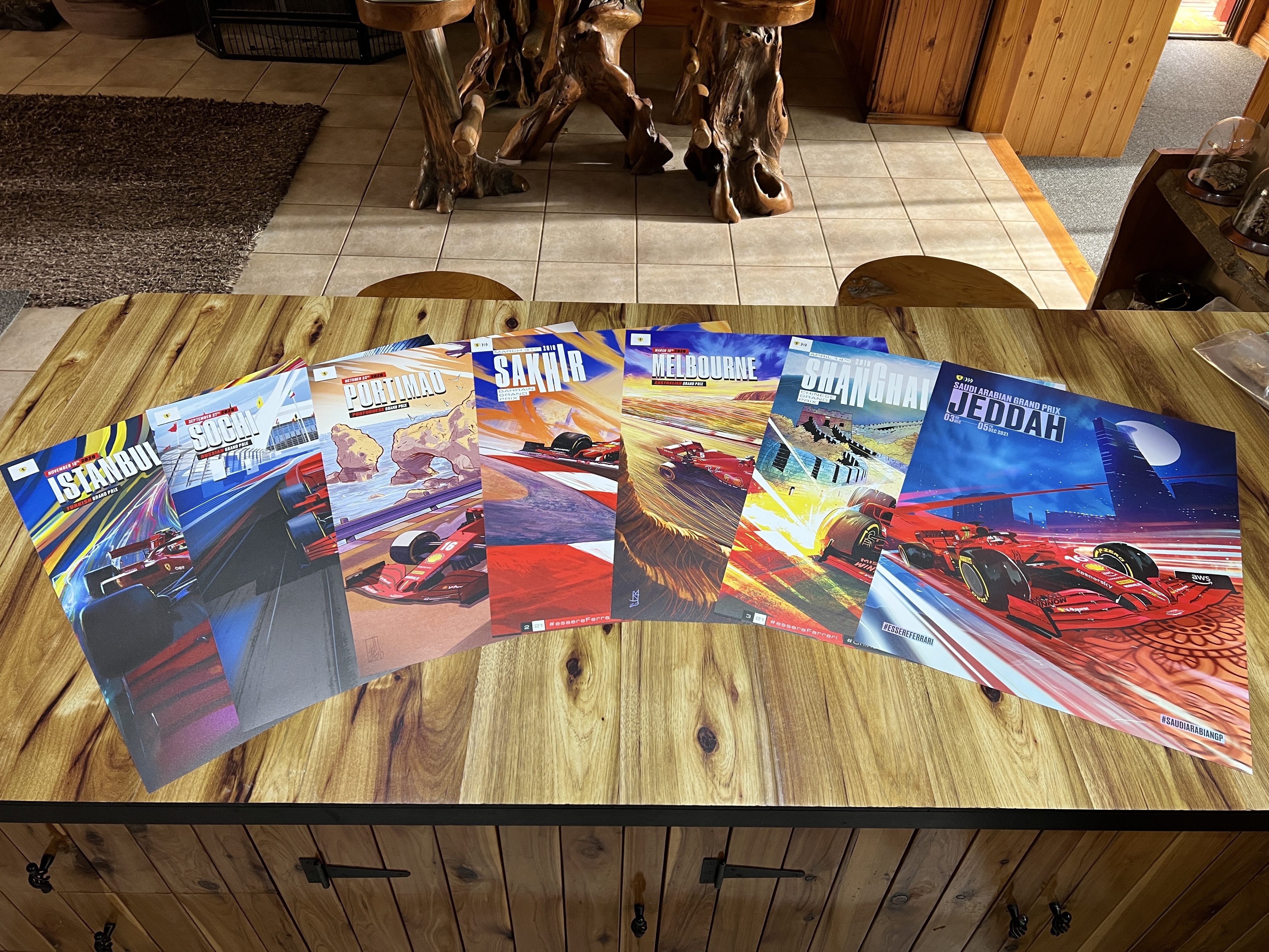 Official F1 Race Event Posters – Grand Prix Wall Art for Formula 1 Fans