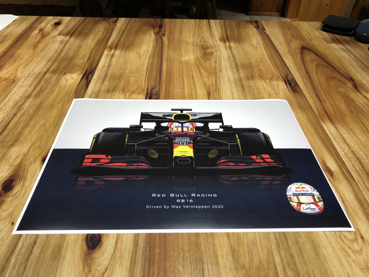 Signed F1 Driver Helmet Prints – 12 Airbrushed A3 Edition