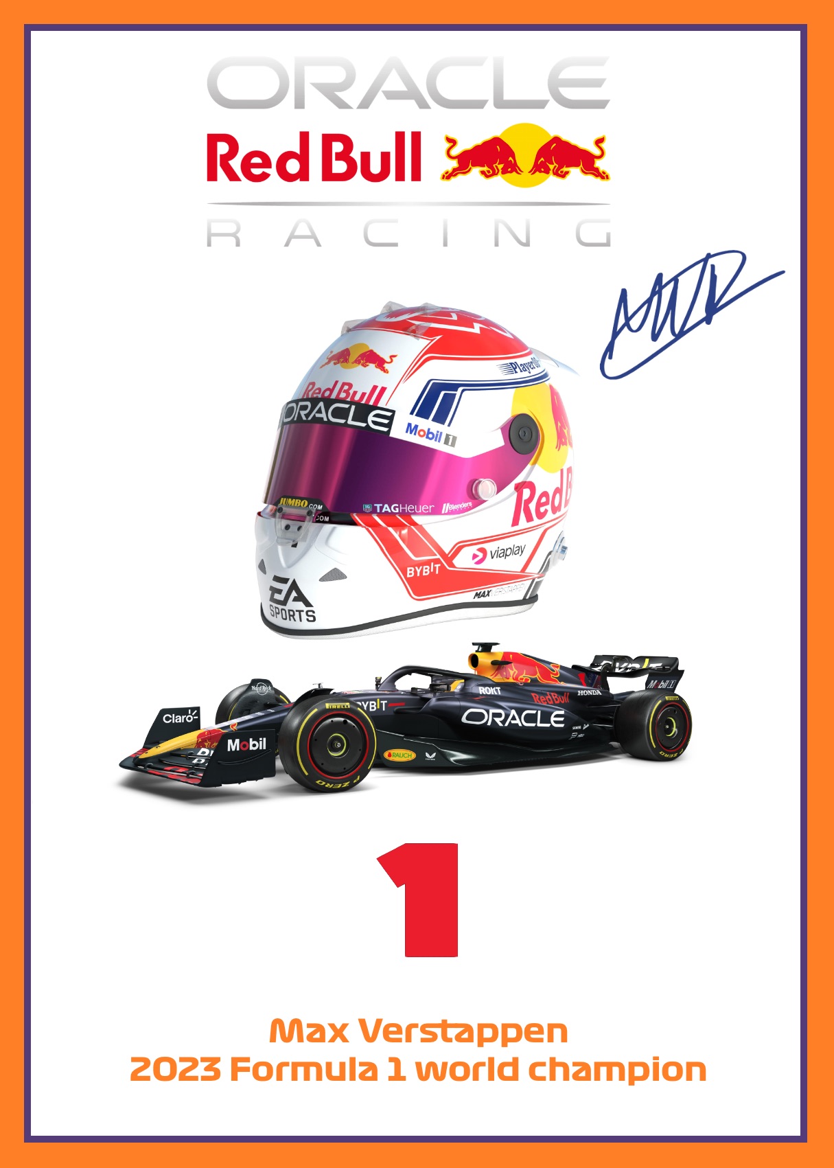 Signed F1 Driver Helmet Prints – 12 Airbrushed A3 Edition